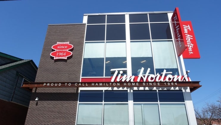 [해밀턴] 팀홀튼 1호점 / The first Tim Hortons : 네이버 블로그