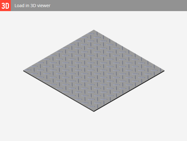 checker plate solidworks : 네이버 블로그