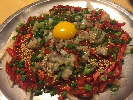 강남 장서는날 육회낙지탕탕이 먹었어요 :) : 네이버 블로그