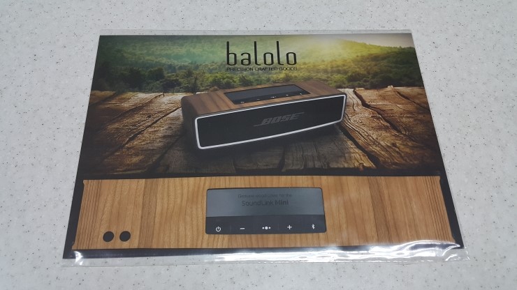 보스 사운드링크 미니2 (Bose SoundLink Mini II) BALOLO 우드 커버(wood cover) balolo ...