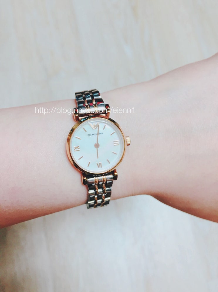 엠포리오 아르마니 시계 /이보영 시계 /AR1764 /여자 메탈시계 추천 : 네이버 블로그