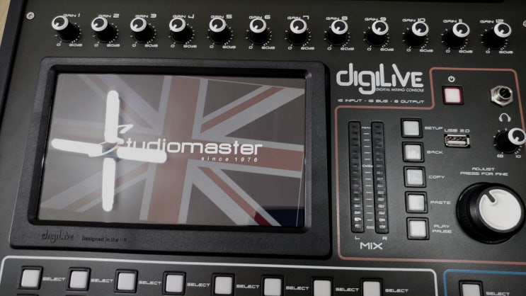 소규모 찬양단에서 사용하려고 구입한 StudioMaster Digilive16 랙장착^^ : 네이버 블로그