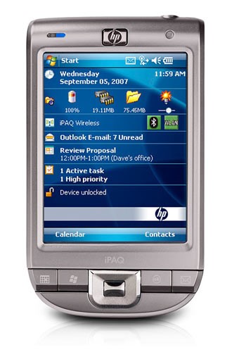 깊은 인연이 있는 PDA, HP RX1950 : 네이버 블로그