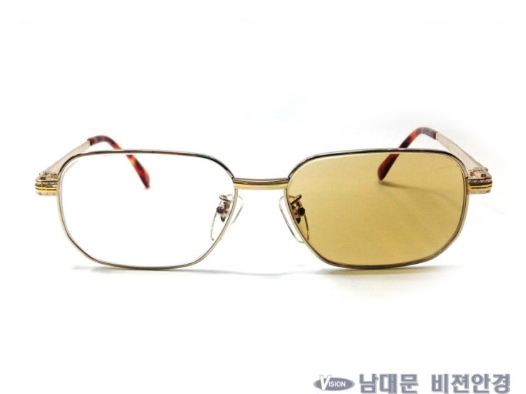 기라 로쉐 금테 안경에 백내장 보안경 브라운 변색 선글라스 도수넣기 안산 사동 서울 남대문 비젼 안경원 네이버 블로그