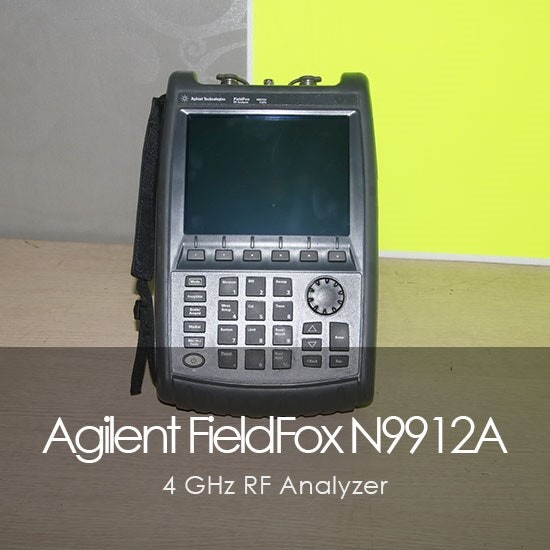 중고계측기렌탈 판매 매입 애질런트 키사이트 N9912A 4 GHz Fieldfox RF Analyzer 수리 대여 매각 ...