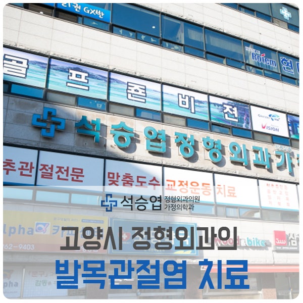 발목관절염 치료 고양시 정형외과 석승엽정형외과의원 네이버 블로그