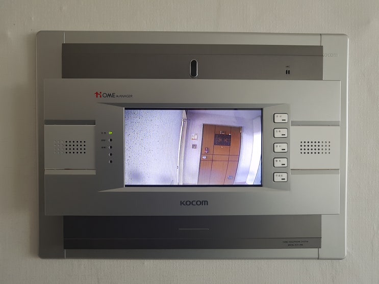 코콤비디오폰교체설치/안양시 만안구 석수동 코콤비디오폰KCV-358교체설치입니다 : 네이버 블로그