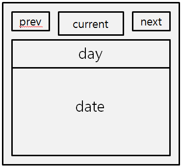JS 달력 : Next, Prev 버튼과 기능 ( v0.1.05 ) : 네이버 블로그