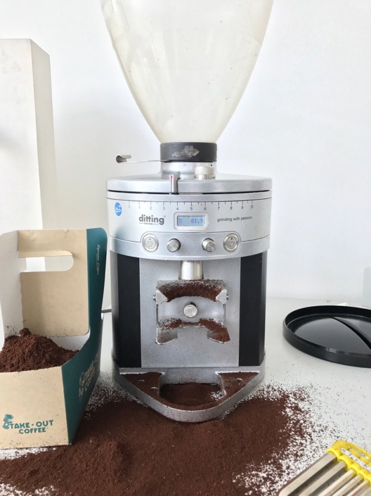 #디팅 그라인더 KE-640 바리오 날 교체 / ditting KE640-VARIO 커피그라인더 : 네이버 블로그