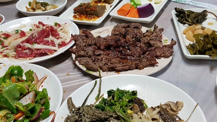 경남 밀양 산들펜션민박 얼음골 펜션 염소고기 염소육회 표충사 네이버 블로그