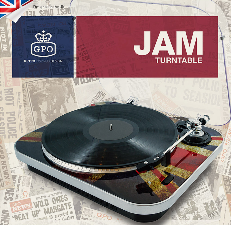 (턴테이블 추천) GPO Retro LP 플레이어 - GPO JAM(지피오 잼) : 네이버 블로그