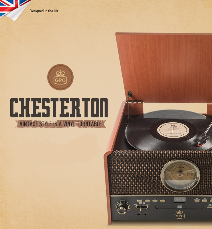 (LP 플레이어) GPO Retro 턴테이블 추천 - GPO Chesterton(지피오 체스터턴) : 네이버 블로그