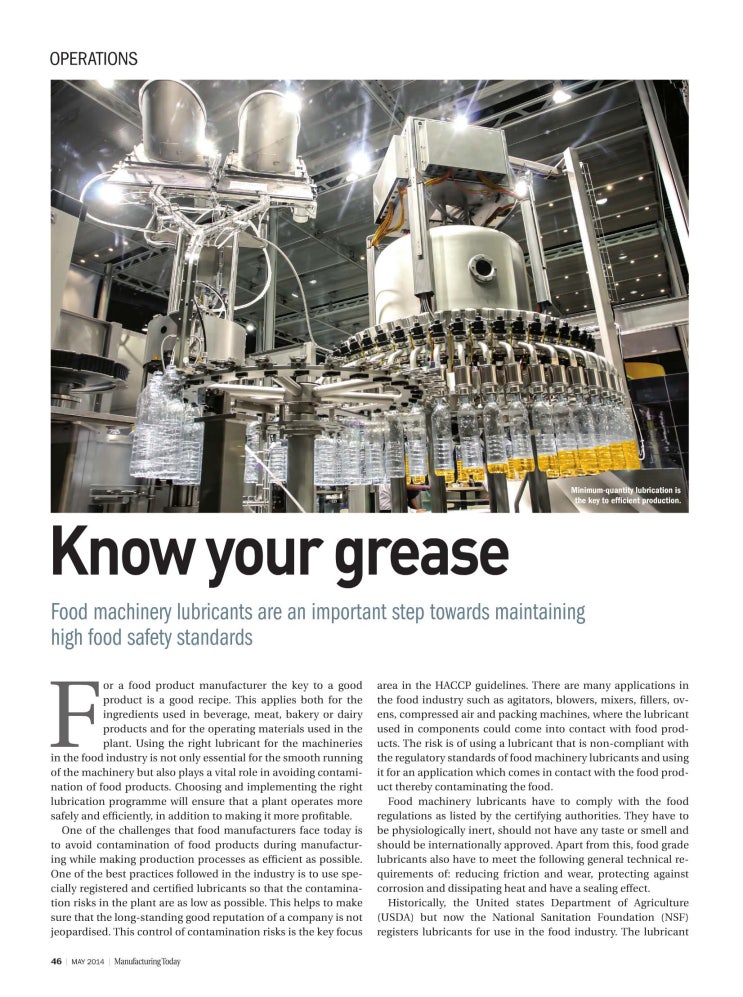 [저널 소식] Know your grease, 식품제조를 위한 그리스 제대로 알기 : 네이버 블로그