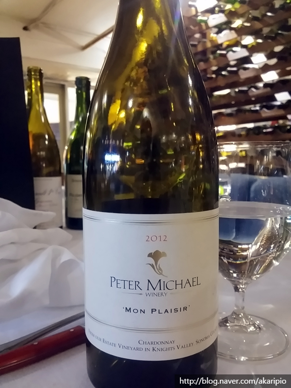 Peter Michael Winery, Mon Plaisir Chardonnay, Knights Valley, 2012 (피터 ...