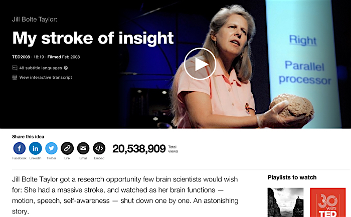 TED 영어_영어대본 - 통찰력의 뇌졸중 My stroke of insight : 네이버 블로그
