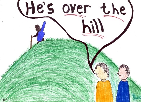 "Over the hill" : 네이버 블로그