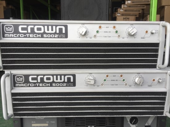 CROWN 5002VZ 크라운앰프 macro tech 5002vz : 네이버 블로그