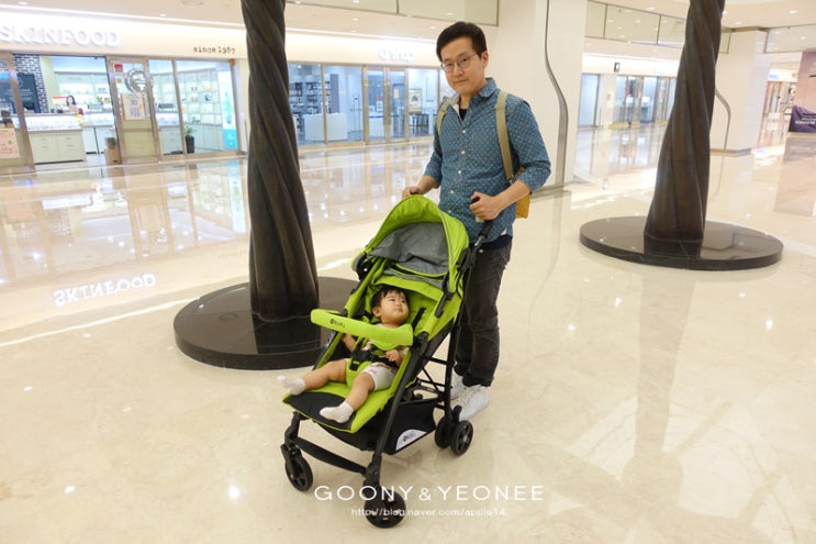 키디 절충형 유모차 이보시티1 Kiddy Evocity 첫 외출기 : 네이버 블로그