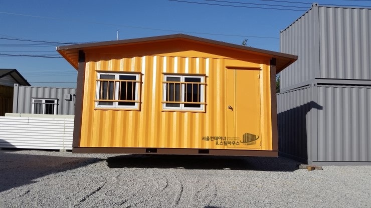 수원 컨테이너, 3m*5m 색다른 모양의 컨테이너, 문의 : 서울컨테이너 031-885-4266 : 네이버 블로그