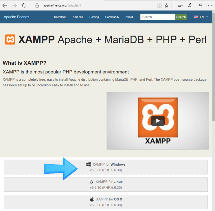 C언어 MYSQL강의 1 - XAMPP 설치 : 네이버 블로그