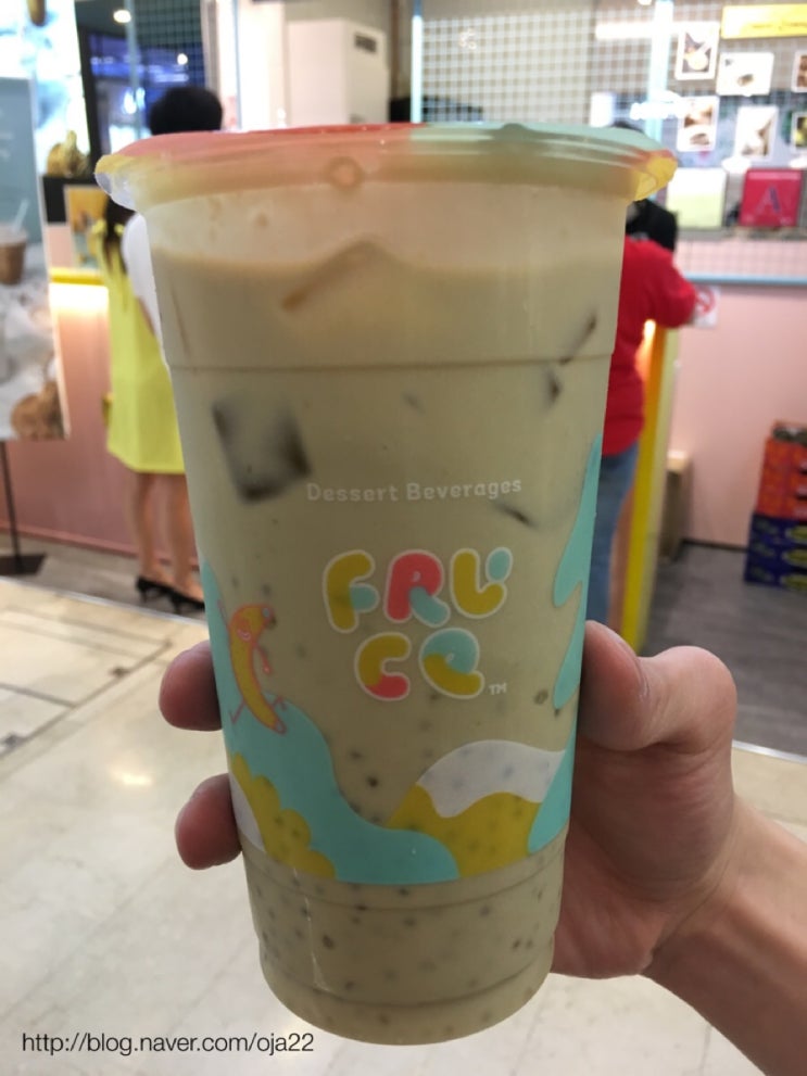 [싱가폴 맛집] FRUCE 프루쓰, Avocado Coconut Milk with Petite Sago 아보카도 코코넛 밀크 ...