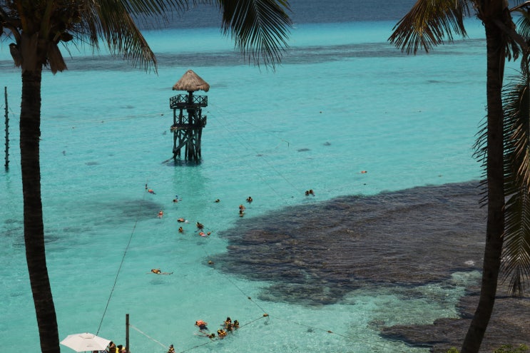 [이슬라 무헤레스-멕시코]가라폰 파크 Garrafòn Park와 여전히 아름다운 섬 : 네이버 블로그