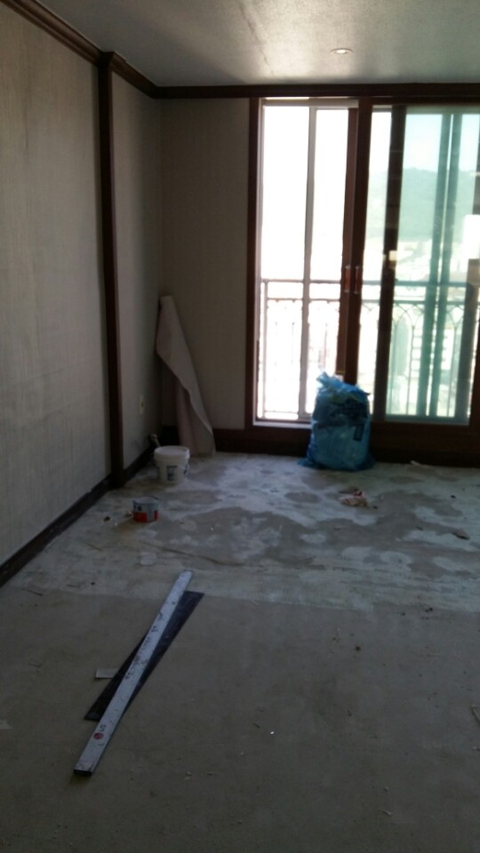면목동 마젤란 아파트 도배 , 바닥재 시공 현장 : 네이버 블로그