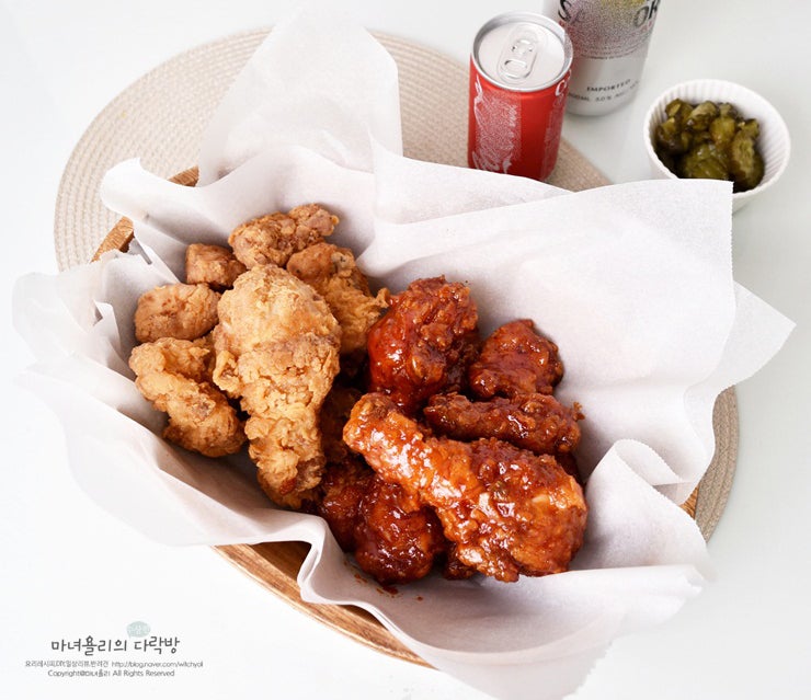 후라이드 양념치킨 소스 만들기, 여름에는 치맥이지! : 네이버 블로그