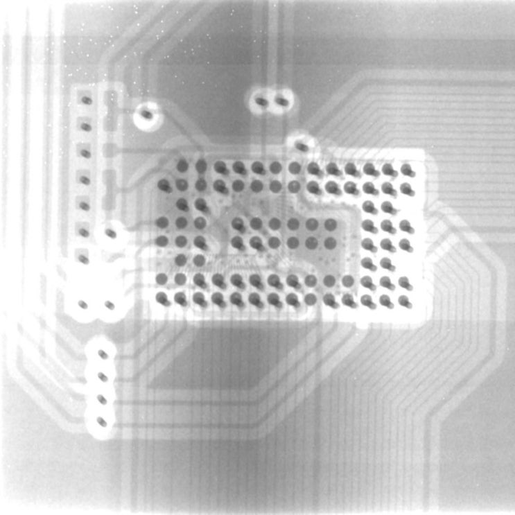BGA Type Memory 실장 후 X-ray 촬영 사진입니다. : 네이버 블로그
