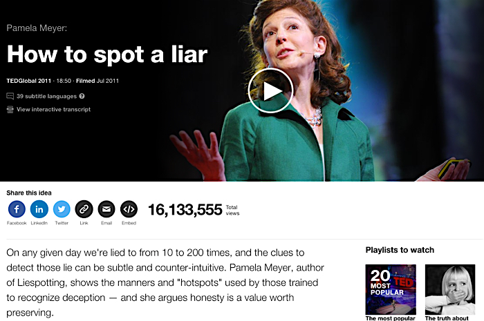 TED 영어_영한 통합자막 - 거짓말쟁이를 찾아내는 방법 How to spot a liar : 네이버 블로그