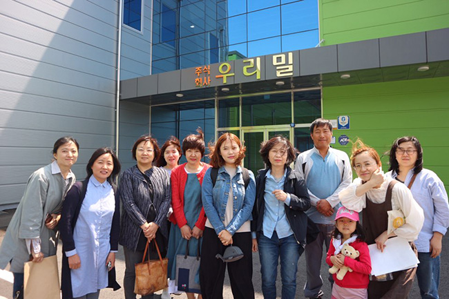 한살림 생산지 탐방 더 착한 물품 ㈜우리밀 네이버 블로그