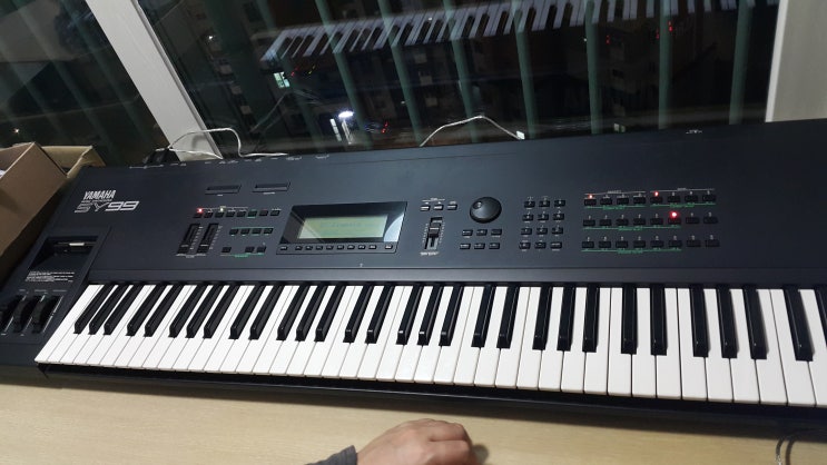 빈티지 건반의 대명사 야마하 sy99 : 네이버 블로그