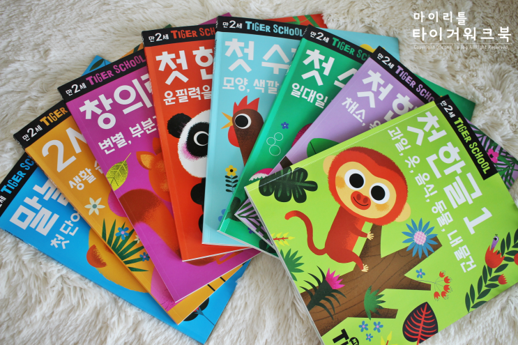 마이 리틀 타이거 워크북 타이거 스쿨로 우리 아이 첫 한글을 재밌게 네이버 블로그