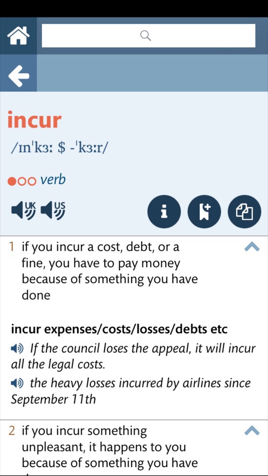 토익필수어휘 1163 : incur expenses : 네이버 블로그