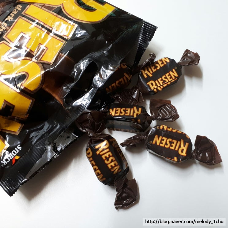 [스톡 ] RIESEN 리젠 완전 좋아하는 초코카라멜 : 네이버 블로그