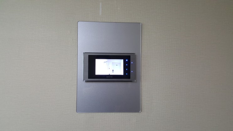 삼성인터폰설치교체/부천 중동 은하마을 대우동부아파트에 삼성비디오폰SHT-3517NT로 교체하였습니다. : 네이버 블로그