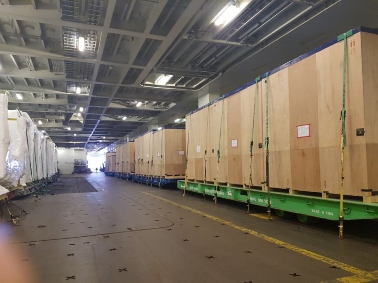 MAFI TRAILER 위에 STATIC 화물 선적하기 : 네이버 블로그