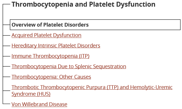 Platelet disorder - overview : 네이버 블로그