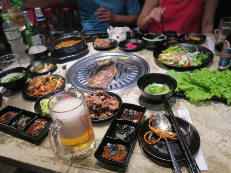 다낭여행2일차 다낭맛집 홍대BBQ 한국맛 : 네이버 블로그
