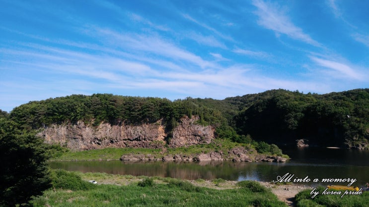 경기도 연천 재인폭포 신답리 고분 아우라지 베개용암 좌상 바위 한탄강 나들이 네이버 블로그