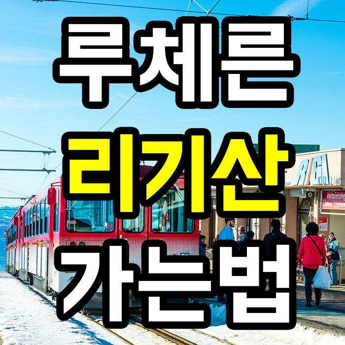 루체른 리기산 올라가는 법 세가지 모두 알아봐요 스위스여행 네이버 블로그