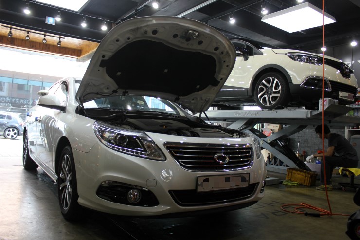 SM5 TCE 맵핑 및 외부밸트, 크랭크풀리, 텐션 베어링 교체작업 : 네이버 블로그