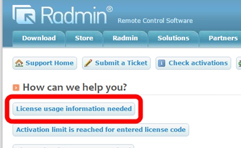 RADMIN 활성화 라이선스 확인 및 초기화 방법 : 네이버 블로그