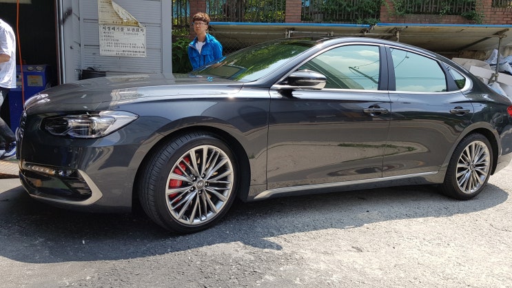 [그렌저IG] 그렌저IG CSR 6R브레이크 장착 CSR 6피 브레이크 : 네이버 블로그