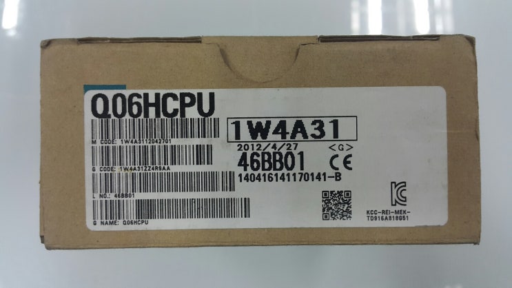 [품절,판매완료]미쓰비시 / MITSUBISHI 미사용 PLC CPU Q06HCPU 케이스 포장 상태 MELSEC-Q CPU ...