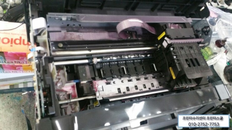 [HP엔코더디스크벨트] HP오피스젯8610/8640 엔코더 디스크 벨트 교체 : 네이버 블로그