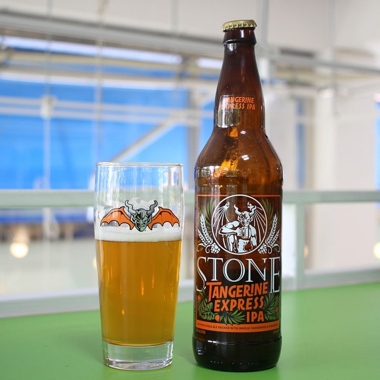스톤 탠저린 익스프레스 IPA / Stone Tangerine Express IPA : 네이버 블로그
