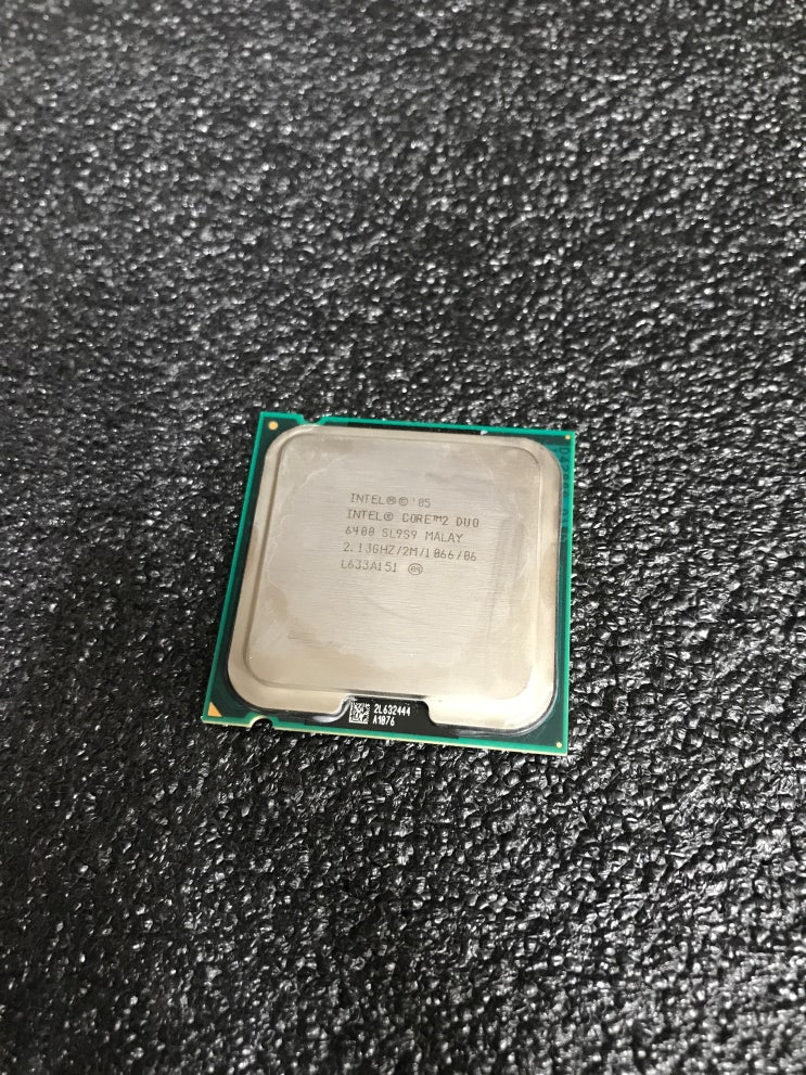 Intel Core 2 Duo E6400 Dual-Core Processor (인텔 콘로 E6400 듀얼코어 CPU) : 네이버 블로그
