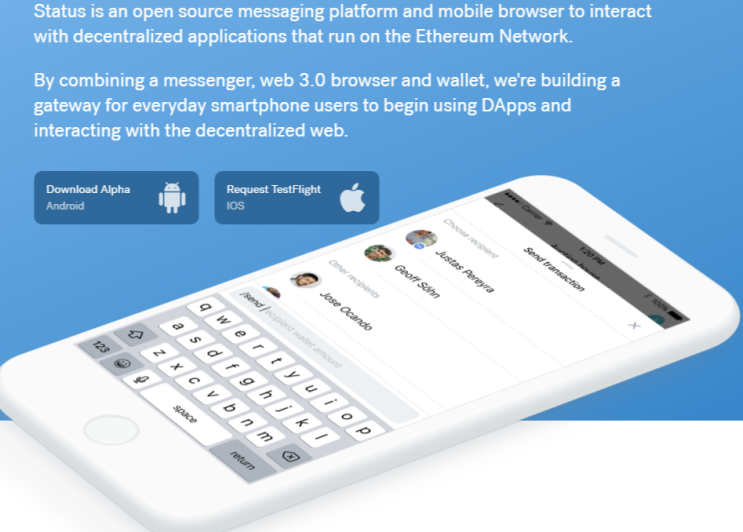 STATUS ICO 참여 : 네이버 블로그