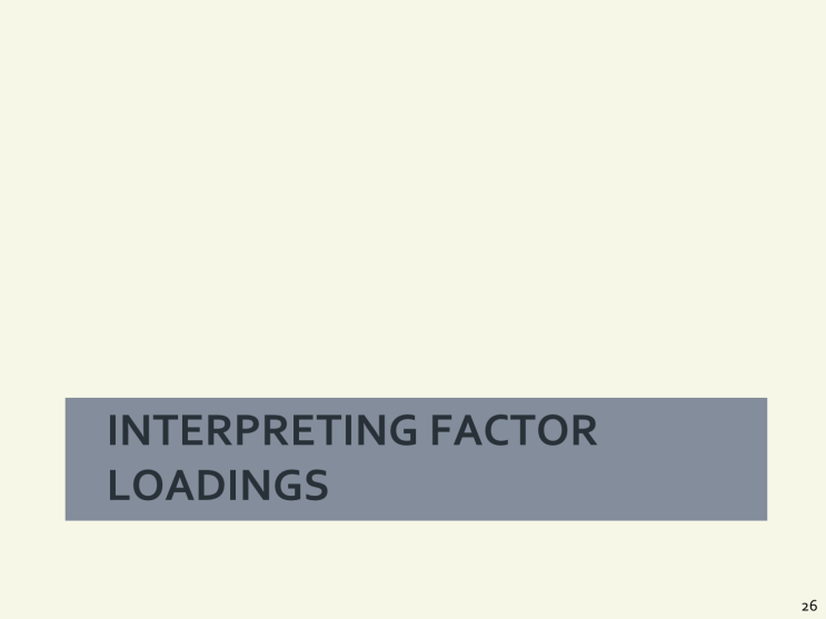[Factor Analysis] Factor Loadings에 대한 해석! : 네이버 블로그